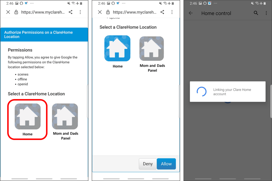 Adding Google Assistant Using Android
